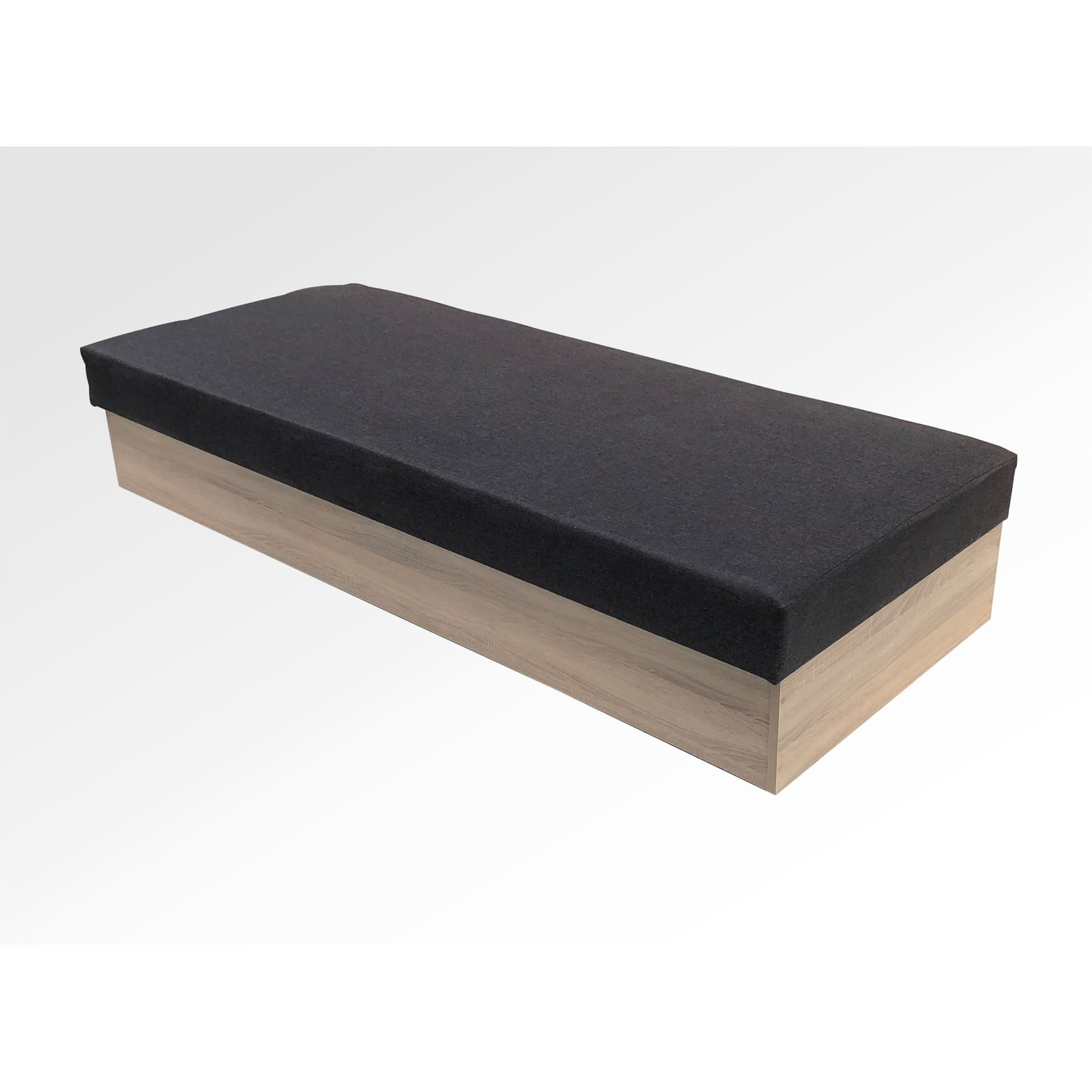 Válenda Gold C80 - 80x200 cm Šedá Panty vpravo Dub sonoma - SG nábytek