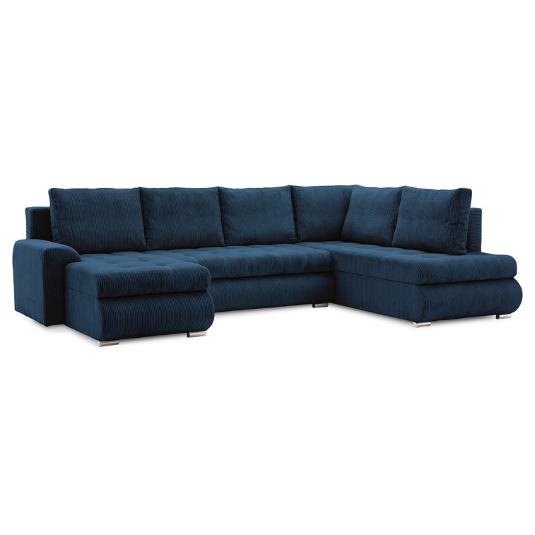 Rohová rozkládací sedací souprava TOKIO II PRO I Pravá Námořnická modrá - SG nábytek