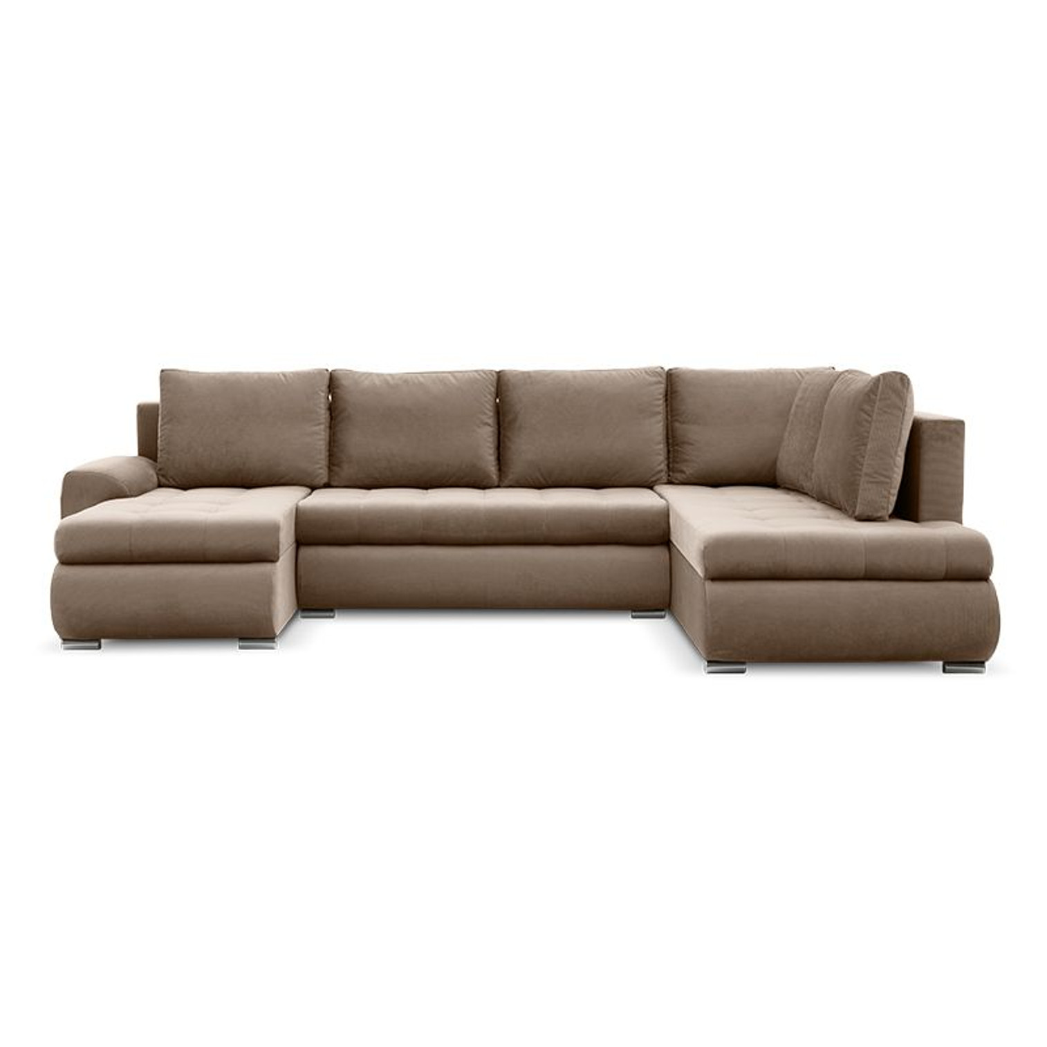 Rohová rozkládací sedací souprava TOKIO II PRO Levá Světle šedá - SG nábytek