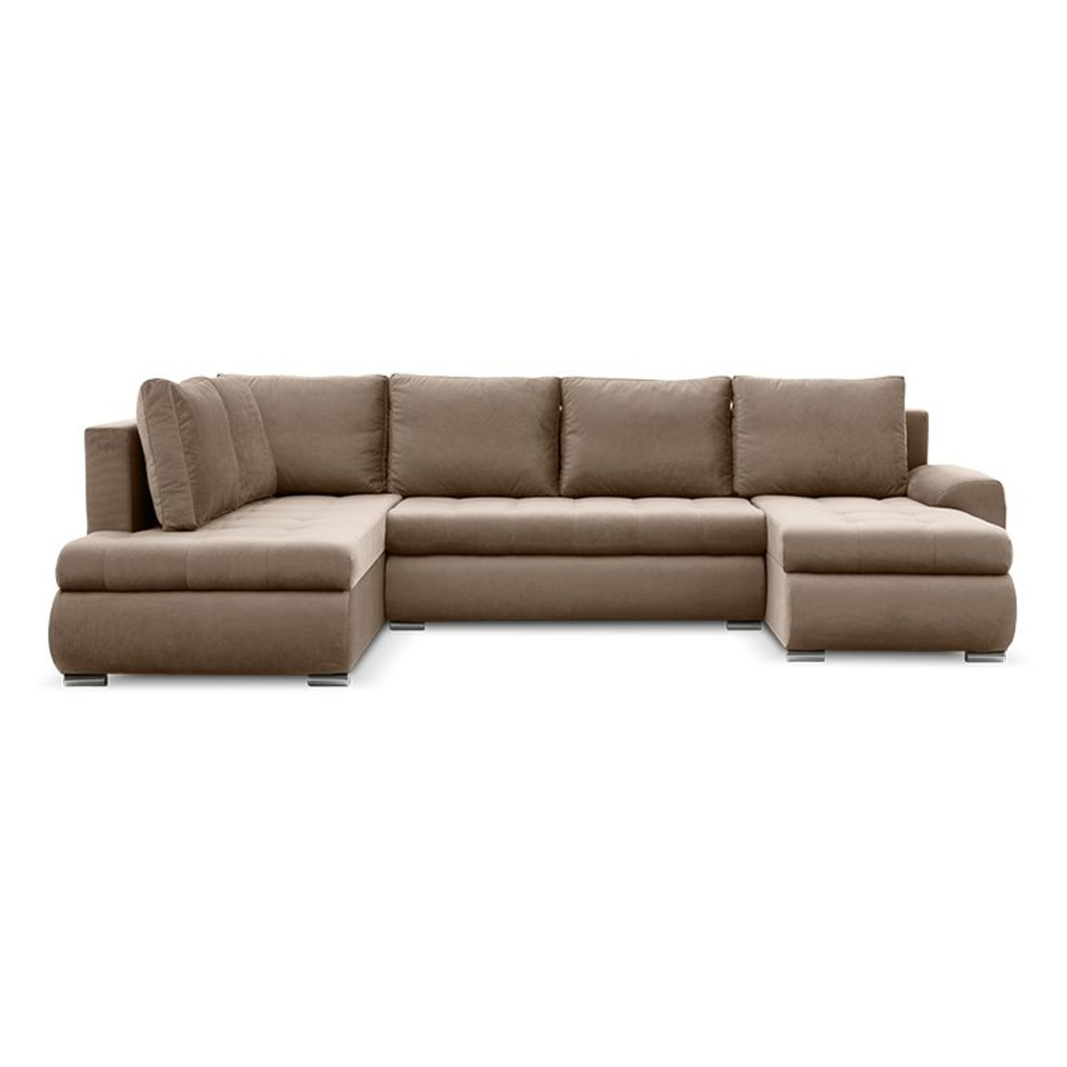 Rohová rozkládací sedací souprava TOKIO II PRO Levá Světle šedá - SG nábytek