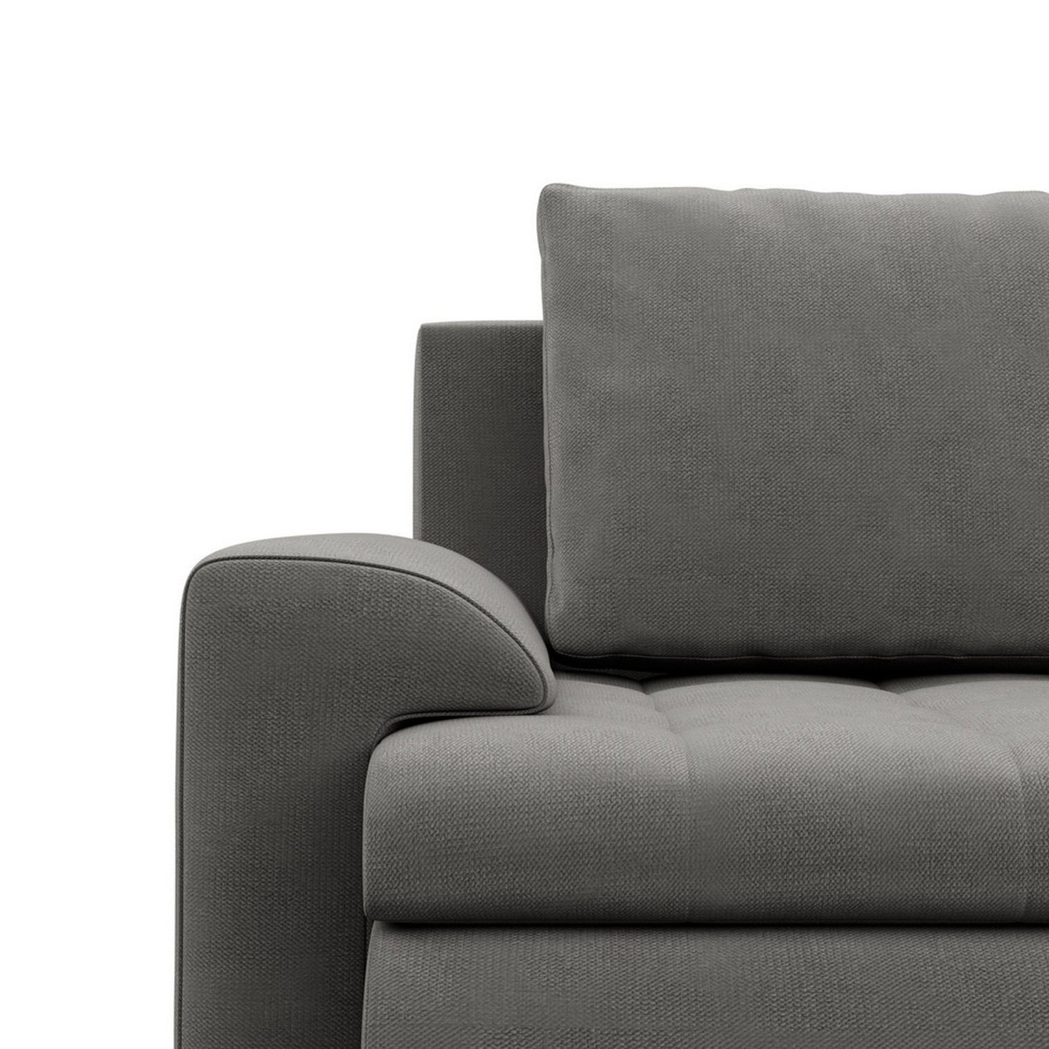 Rohová rozkládací sedací souprava TOKIO II PRO Pravá Šedá - SG nábytek