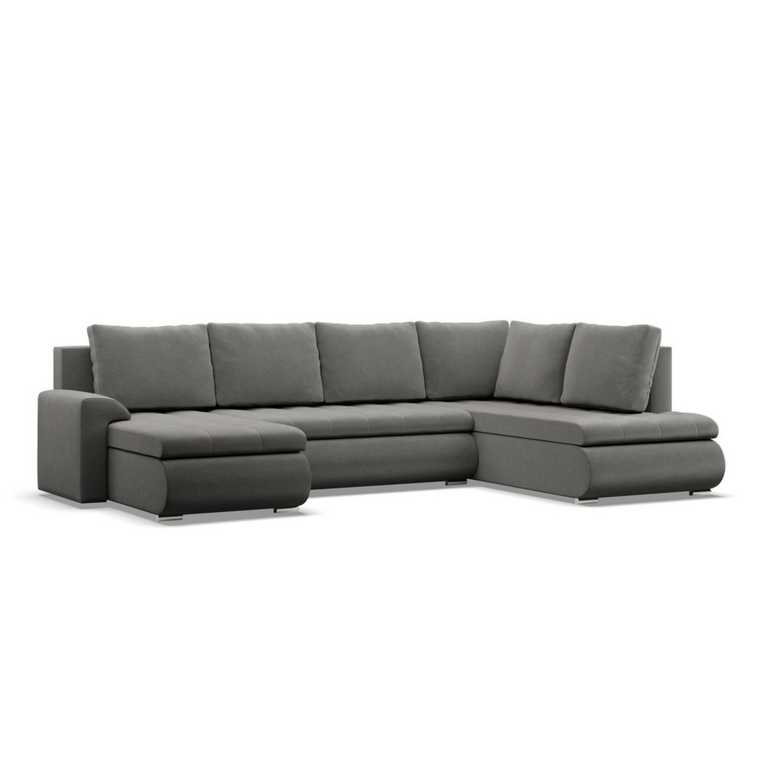 Rohová rozkládací sedací souprava TOKIO II PRO Pravá Šedá - SG nábytek