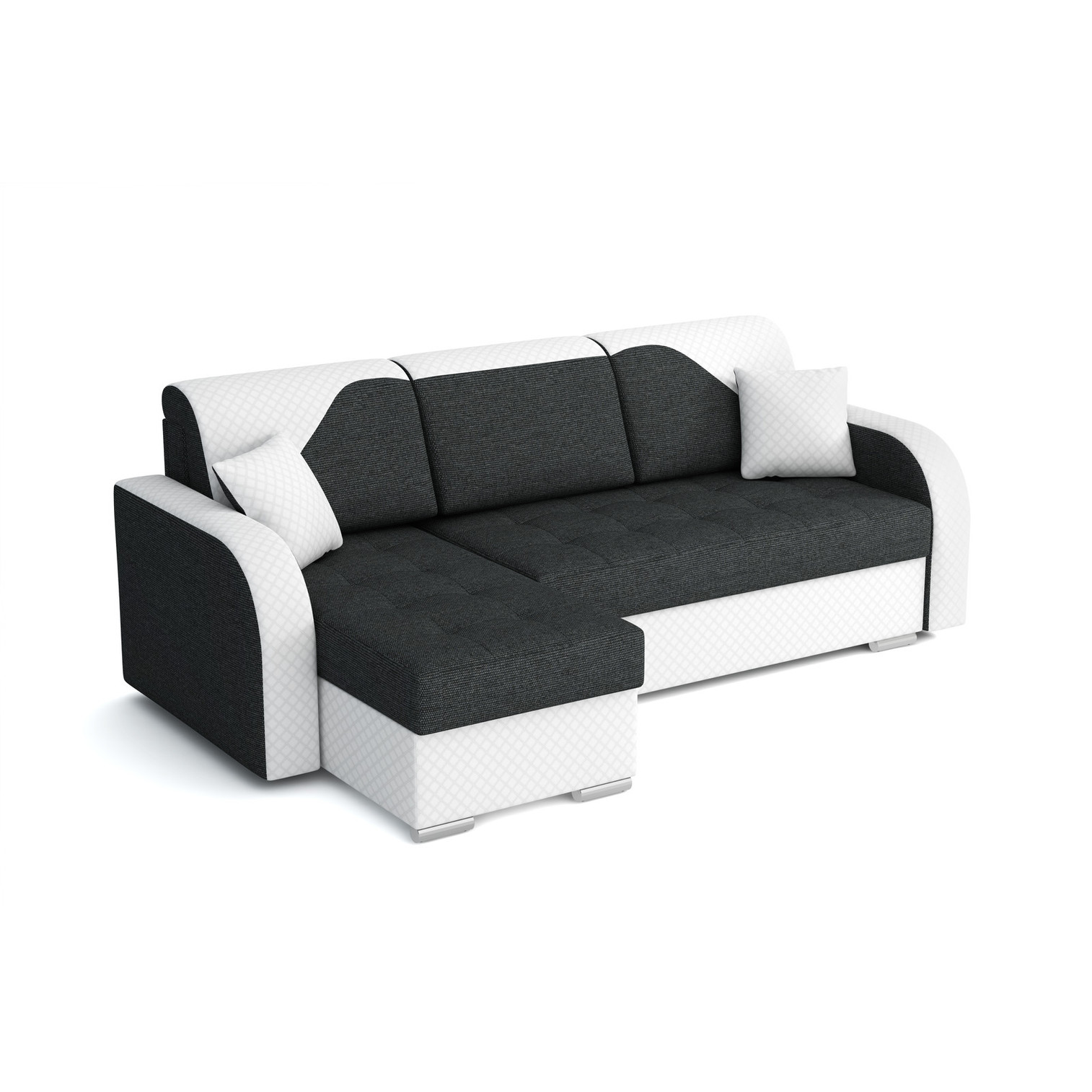 Rohová rozkládací sedací souprava LOPEZ VERTE - Twist 13+Cayenne 1115/ ...